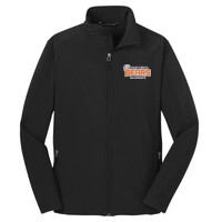 BFP - Coaches' - Full-Zip Soft Shell Jacket White Bear Area Fastpitch ...